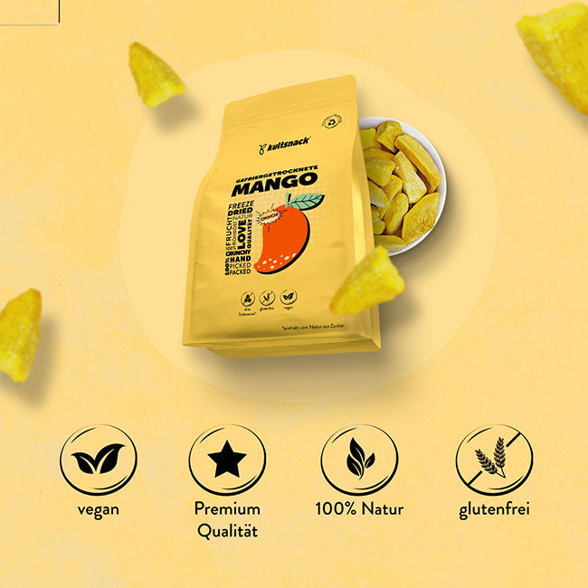 Gefriergetrocknete Mango online kaufen | Kultsnack